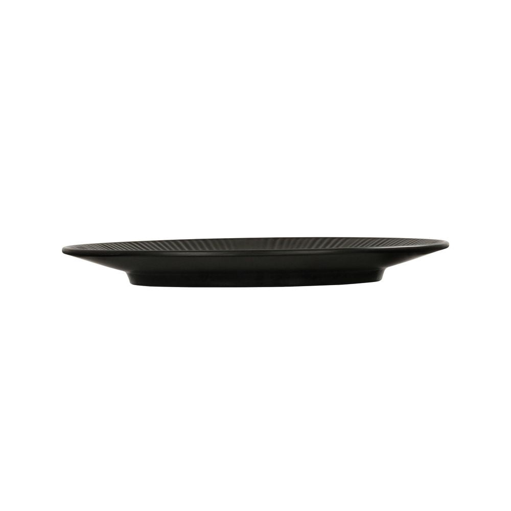 Cal Mil Nomi Melamine Black Plate, 11 inch Dia. x 1 inch Height -- 6 ...