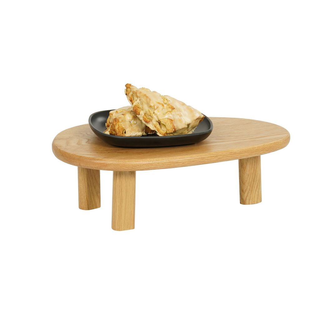 Cal Mil Sydney Oak Riser, 16 inch Width x 10.75 inch Depth x 5 inch ...