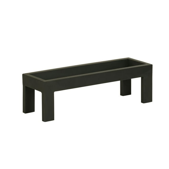 Cal Mil Sydney Sleek Black Metal Riser, 6 inch Width x 20 inch Depth x ...