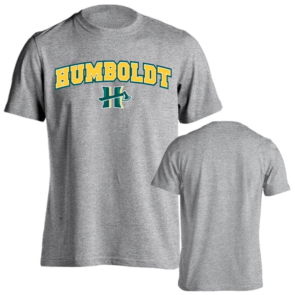 Cal Poly Humboldt Lumberjacks Classic Arch with Mascot Short Sleeve T ...