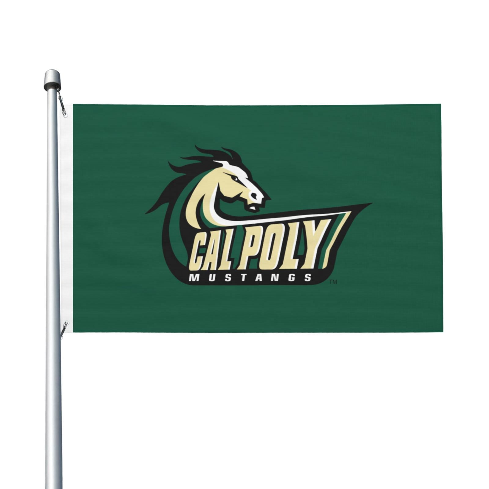 Cal Poly Mustangs 3x5 Ft Flag Double Sided Indoor Outdoor Double ...