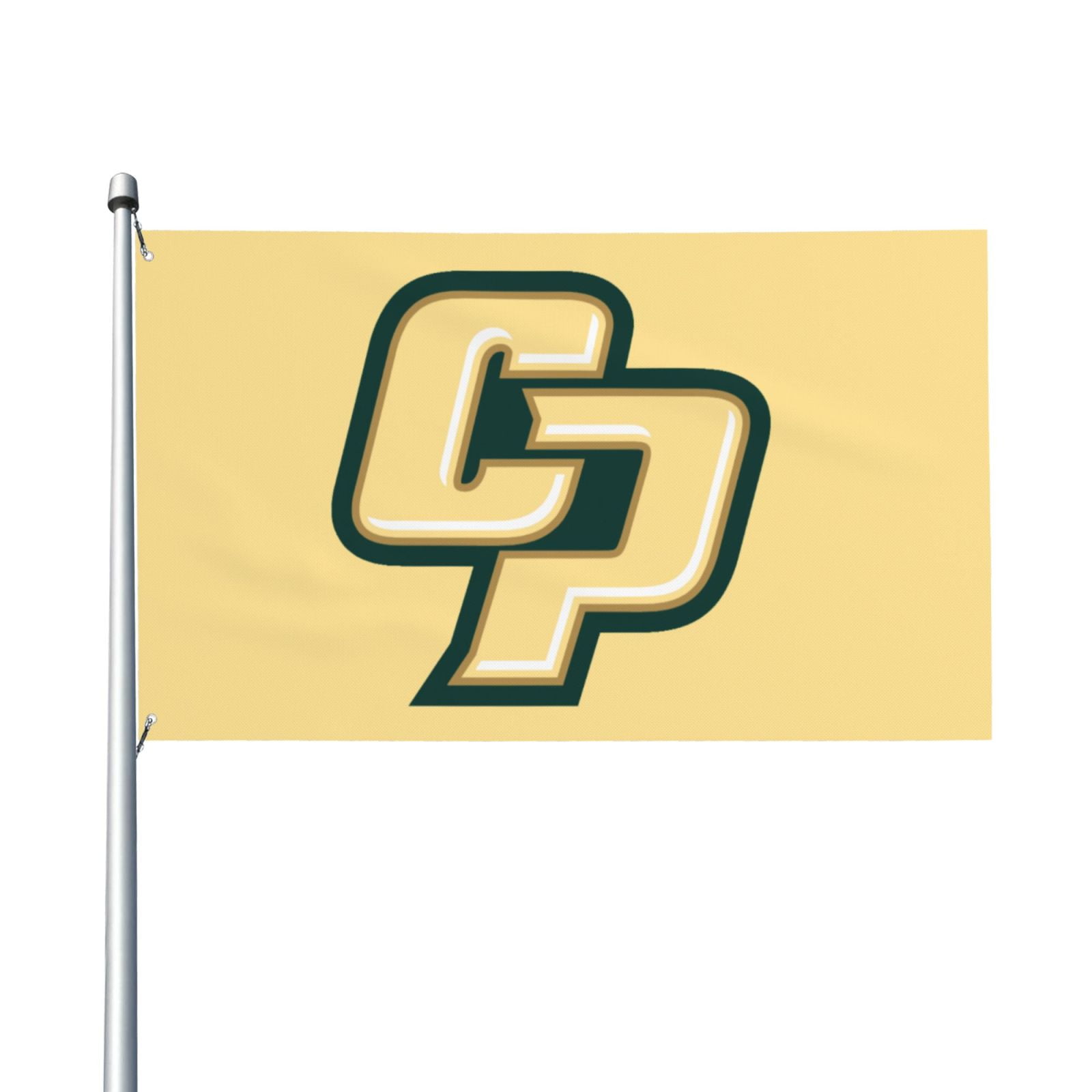 Cal Poly Mustangs Flag 3x5 Outdoor ,Sewn Stripes, Stronger Brass ...