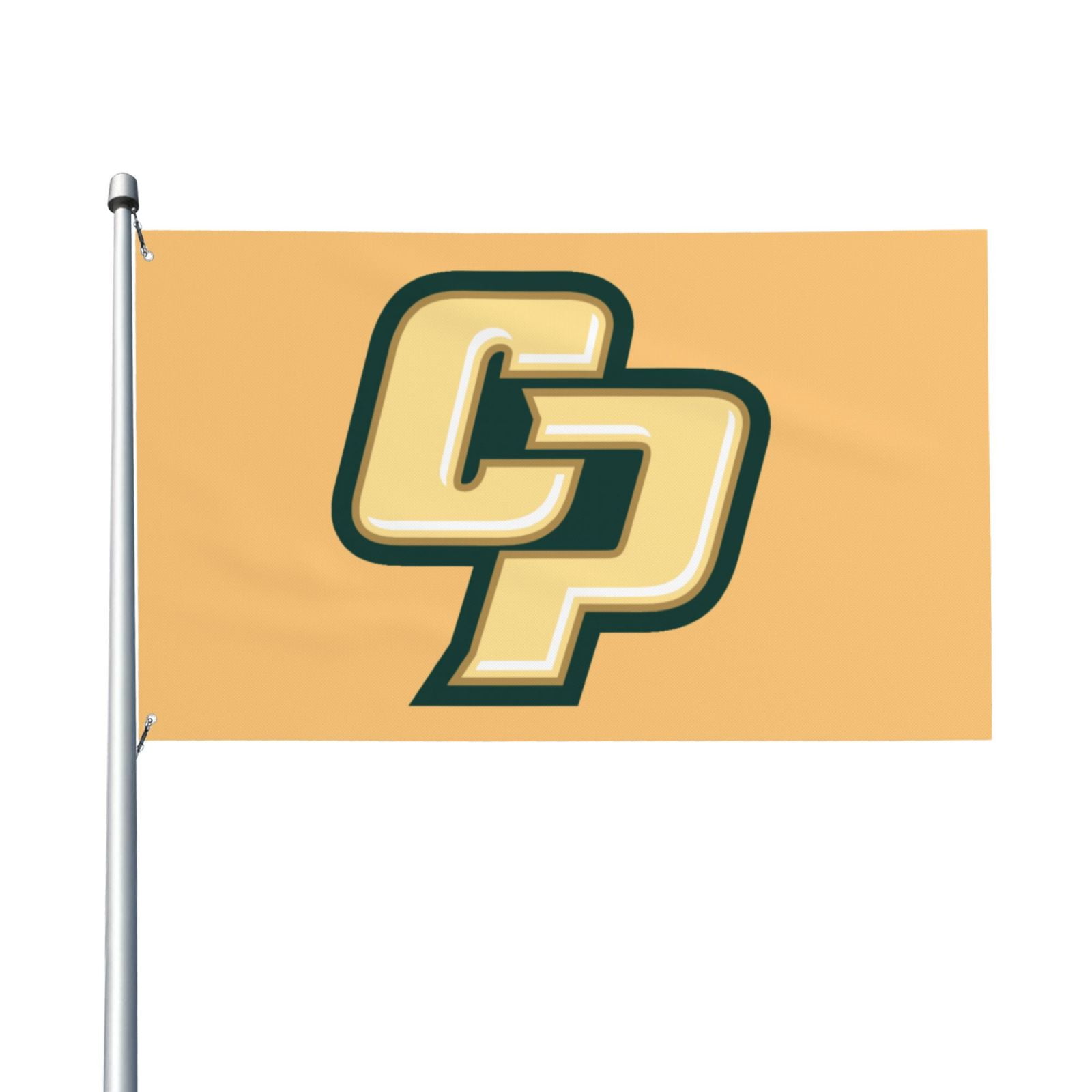 Cal Poly Mustangs Flag 3x5 Outdoor ,Sewn Stripes, Stronger Brass ...