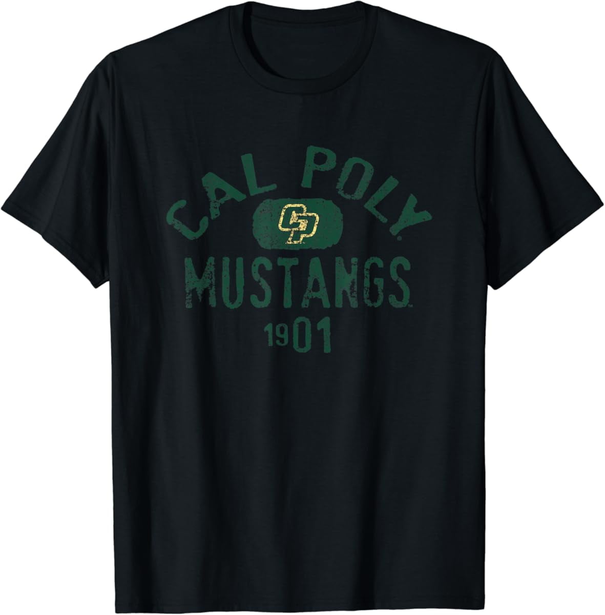 Cal Poly Mustangs Showtime Logo Licensed Vintage T-Shirt - Walmart.com