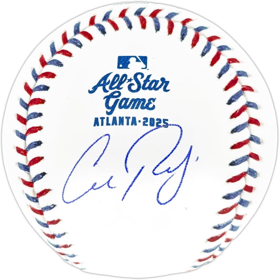 Cal Raleigh Autographed Official 2025 All Star Game Logo Game Baseball ...