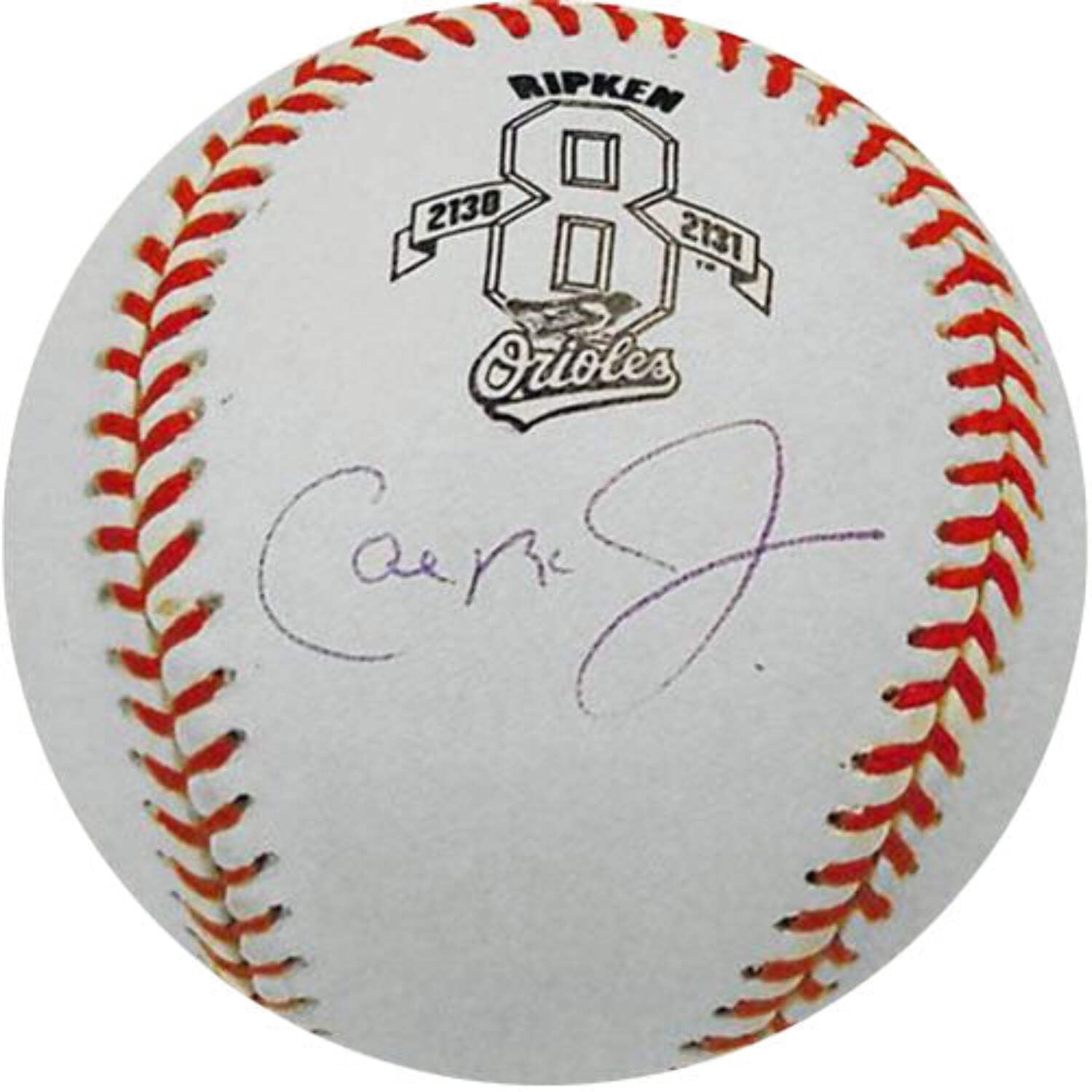 Cal Ripken Jr. Autographed #8 Logo Baseball - Walmart.com