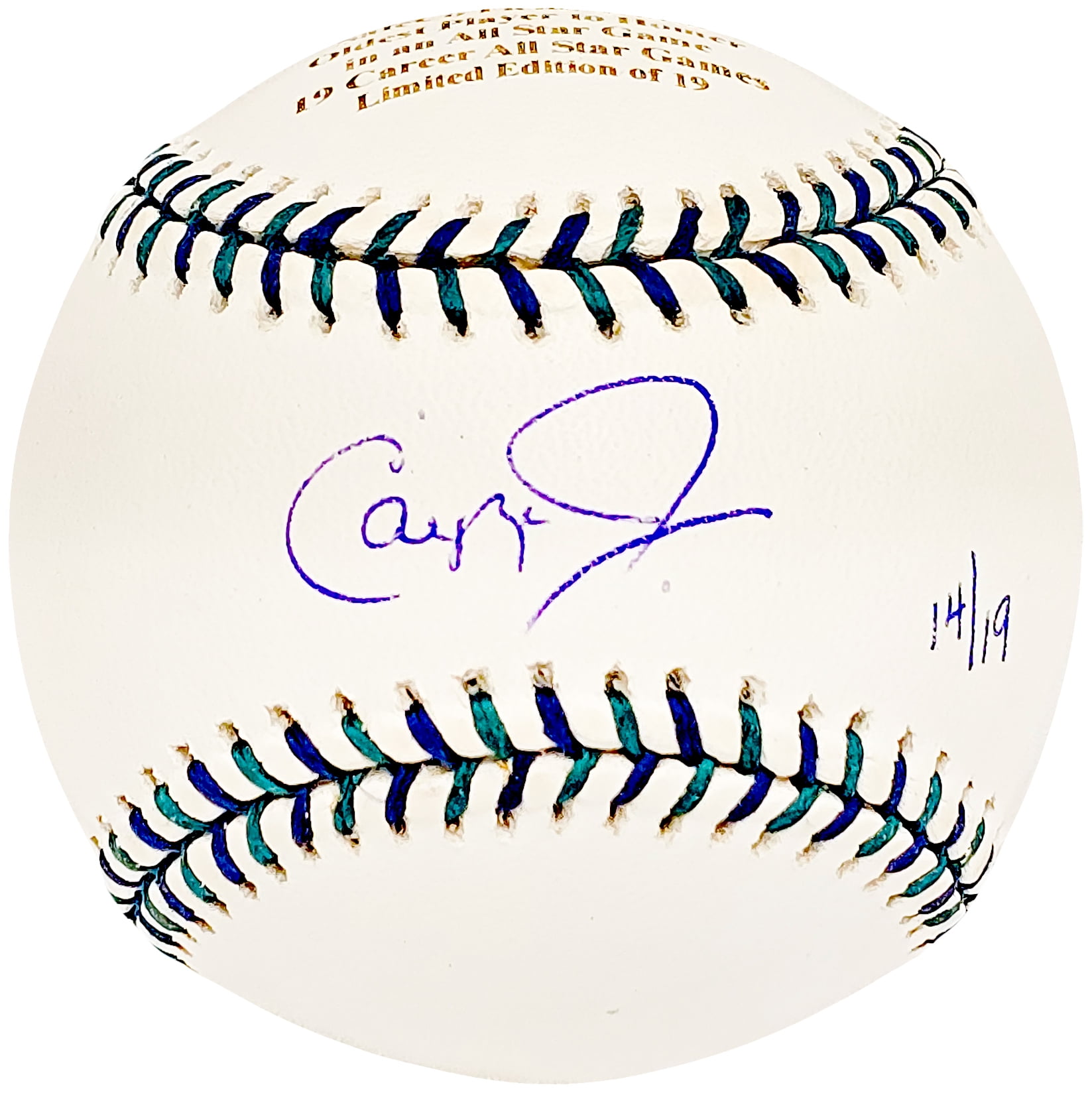 Cal Ripken Jr. Autographed Official 2001 All Star Logo MLB Game ...