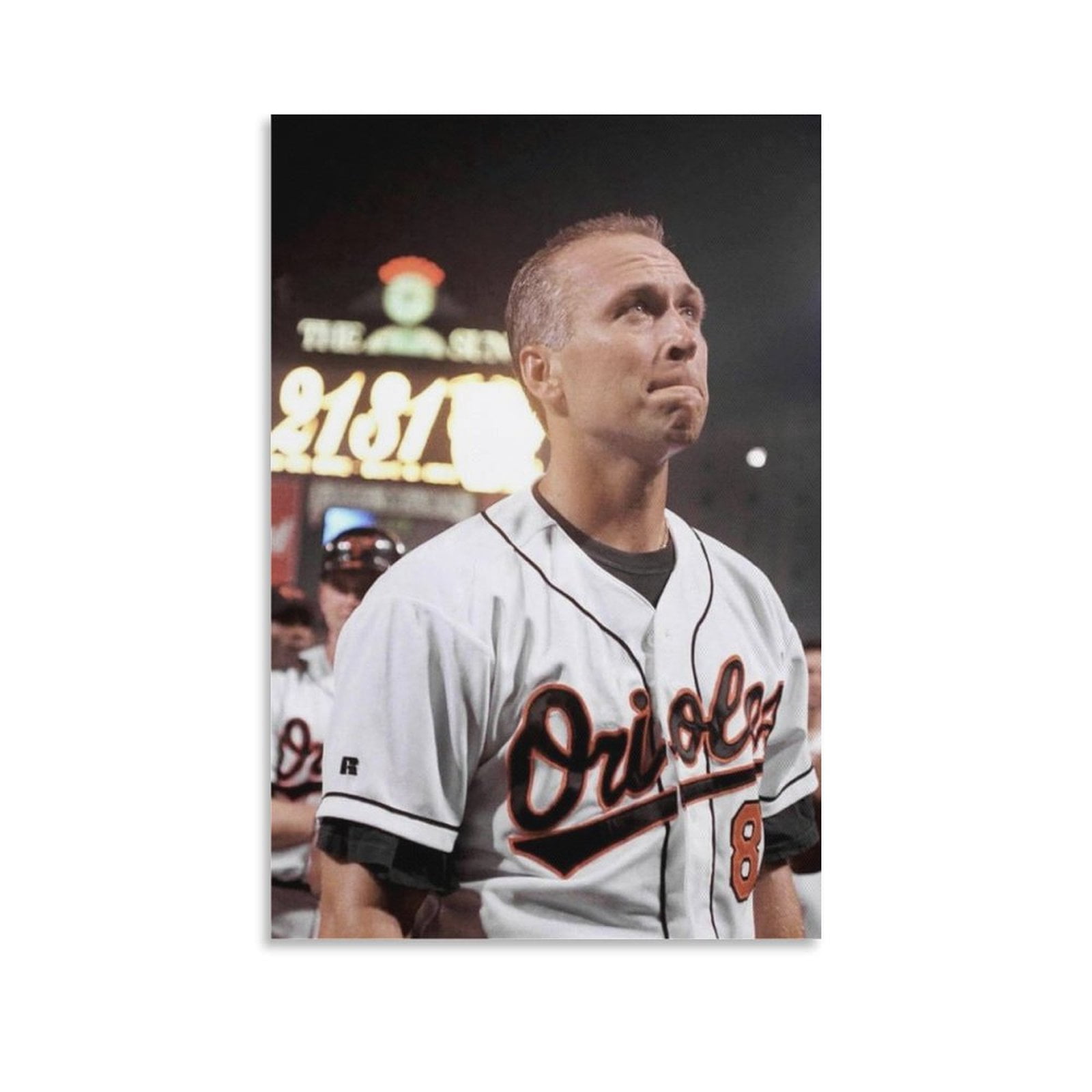 Cal Ripken Jr Baseball Player Canvas Poster 4 Canvas Poster Wall Art Picture Prints Hanging ...