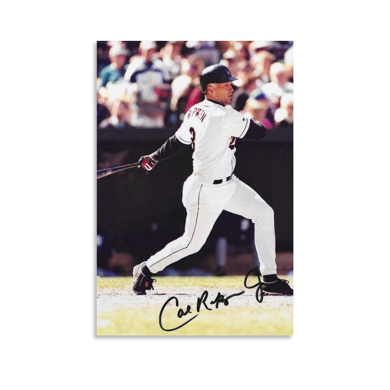 Cal Ripken Jr Baseball Player Canvas Poster 9 Canvas Poster Wall Art ...