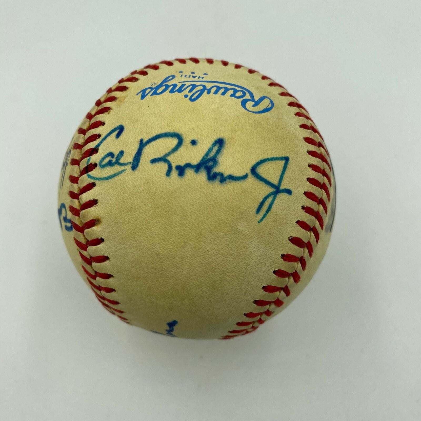 Cal Ripken Jr Frank Brooks Robinson Eddie Murray Palmer Signed Baseball ...
