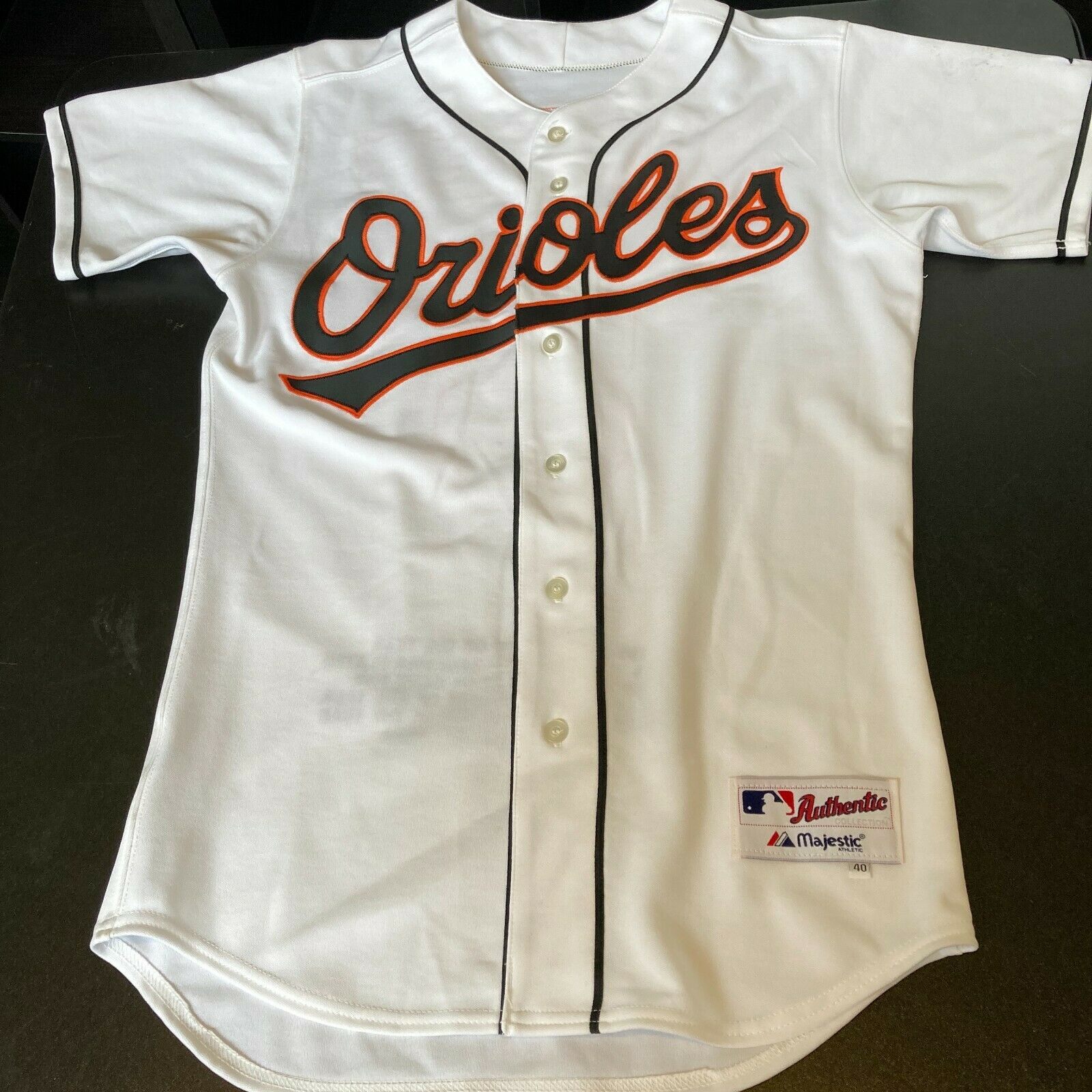 Cal Ripken Jr. Signed Game Issued 1990's Baltimore Orioles Jersey PSA ...