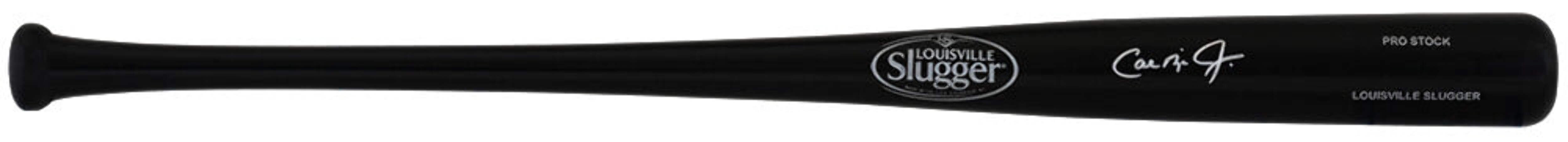 Cal Ripken Jr. Signed Louisville Slugger Pro Stock Black Baseball Bat ...