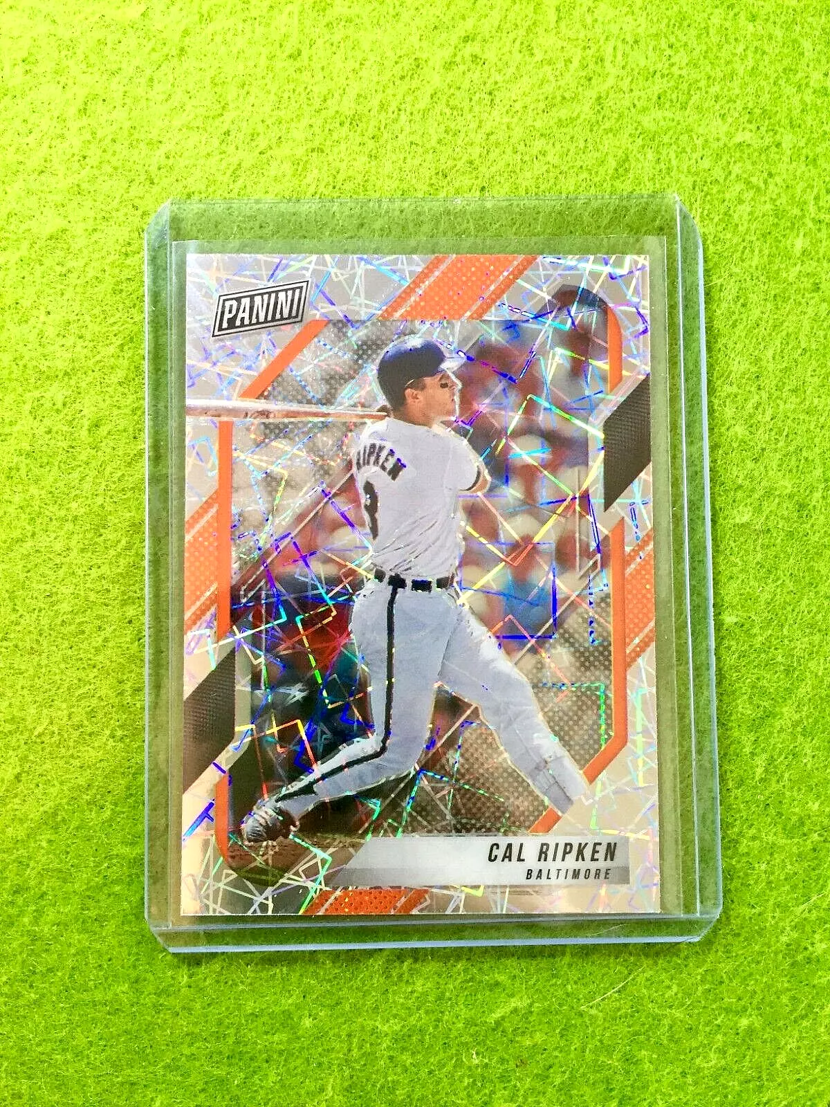 Cal Ripken LAZER PRIZM SILVER VIP CARD 2022 National CAL RIPKEN VIP ...