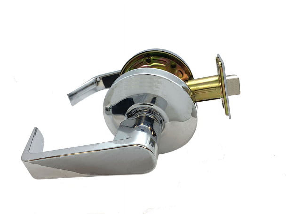 Cal-Royal SL00 US26 Entry Function Lever, SCH Keyway Polished Chrome ...