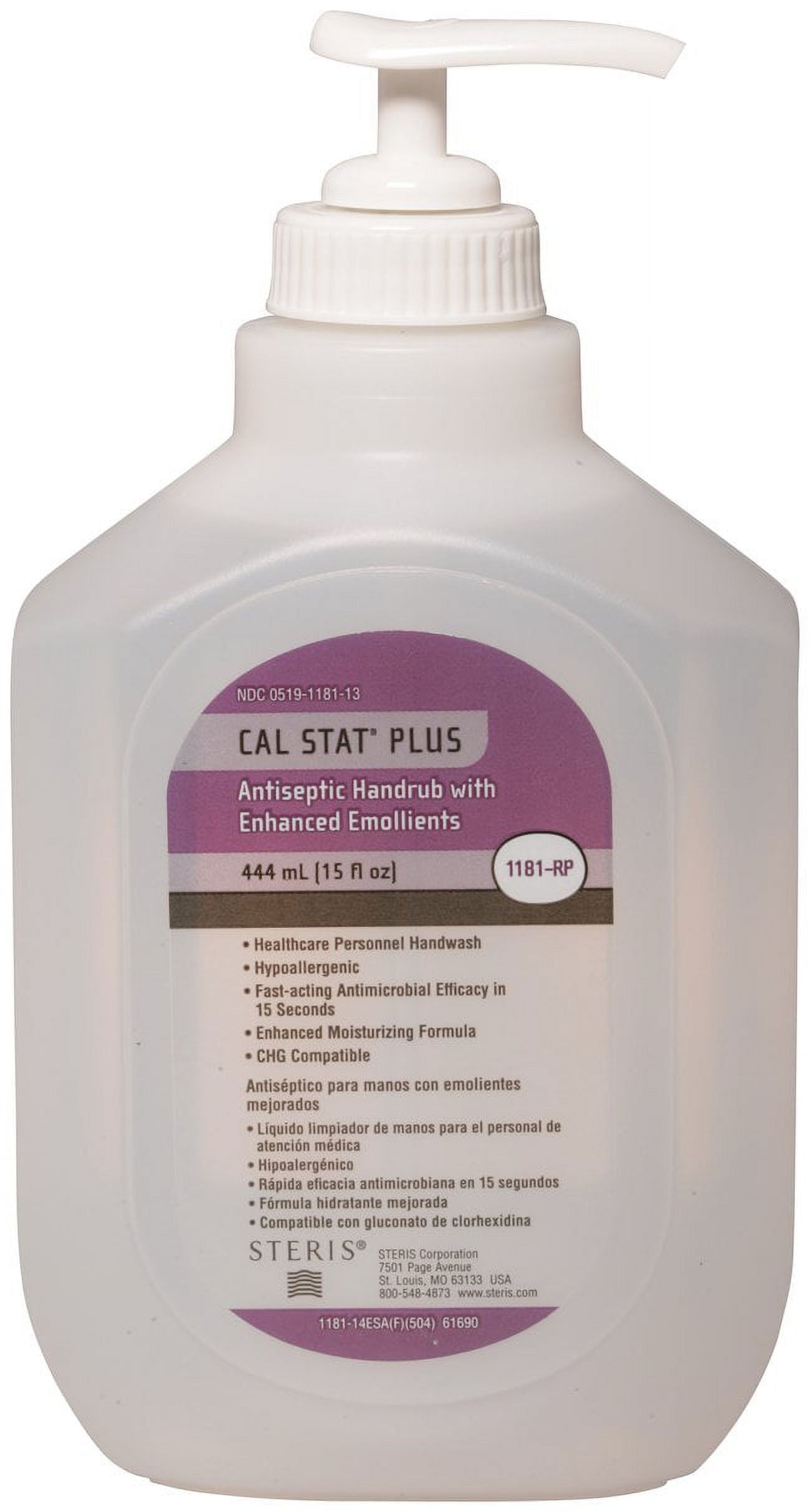 Cal Stat Plus Alcohol Hand Sanitizer by Steris Corp ( SANITIZER, HAND ...