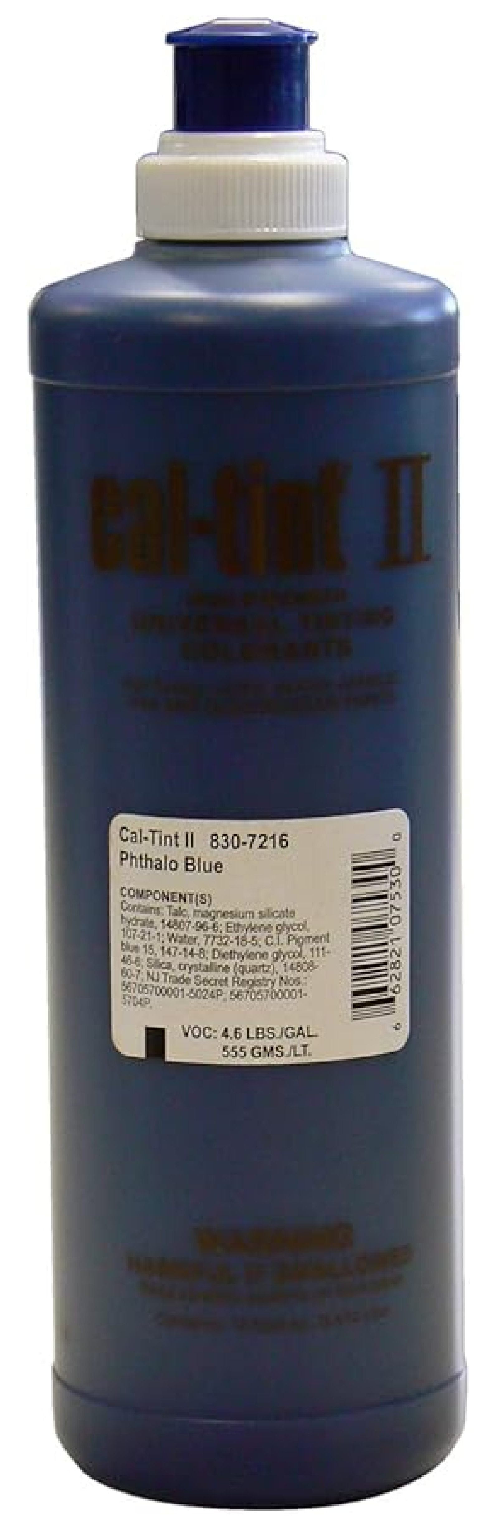 Cal-Tint II Blue Colorant - 16oz Architectural Paint Tinting ...