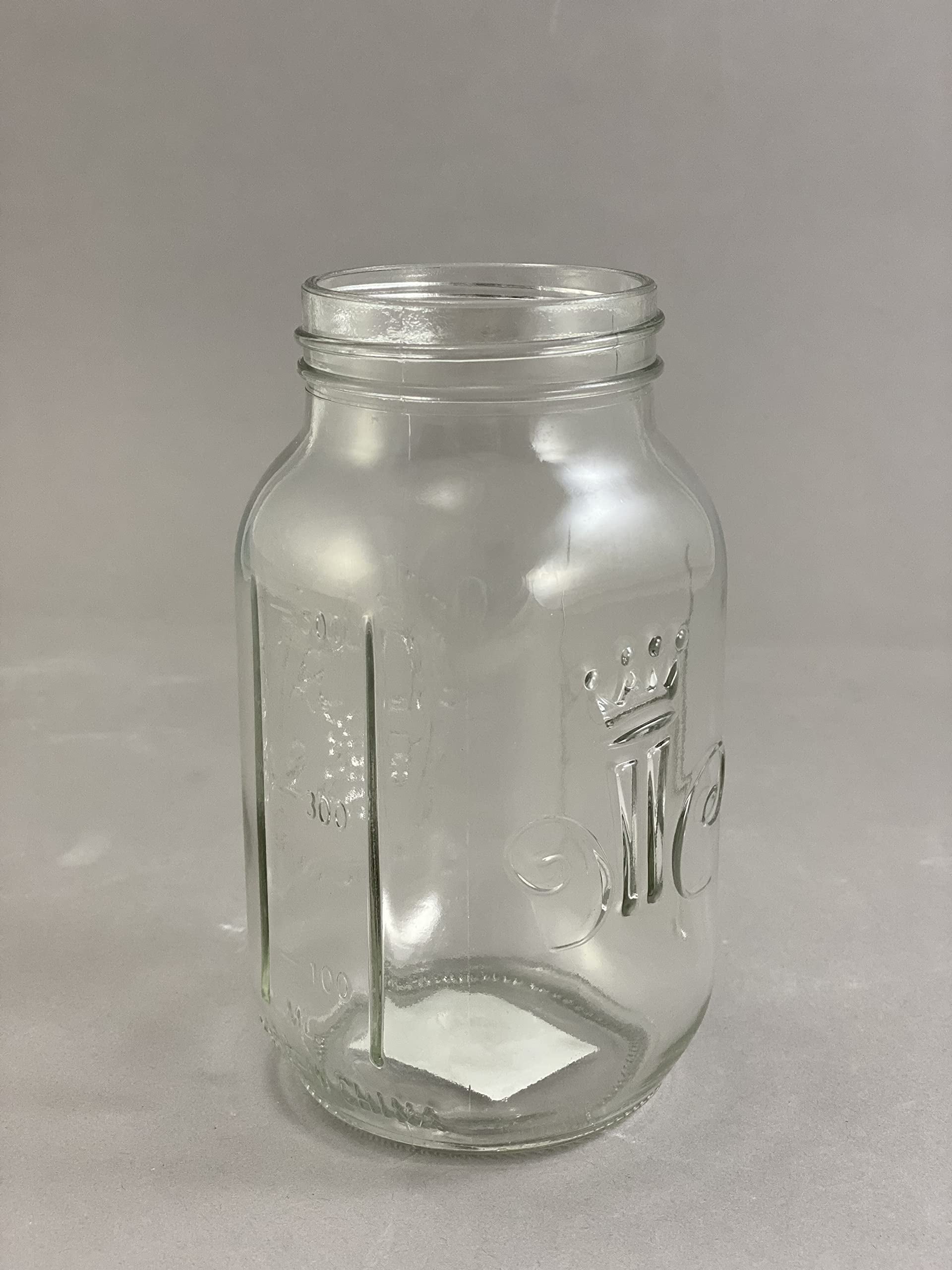 CalCastle Craft 24 oz Metallic Colorful Mason Jars Storage Glass Jar ...