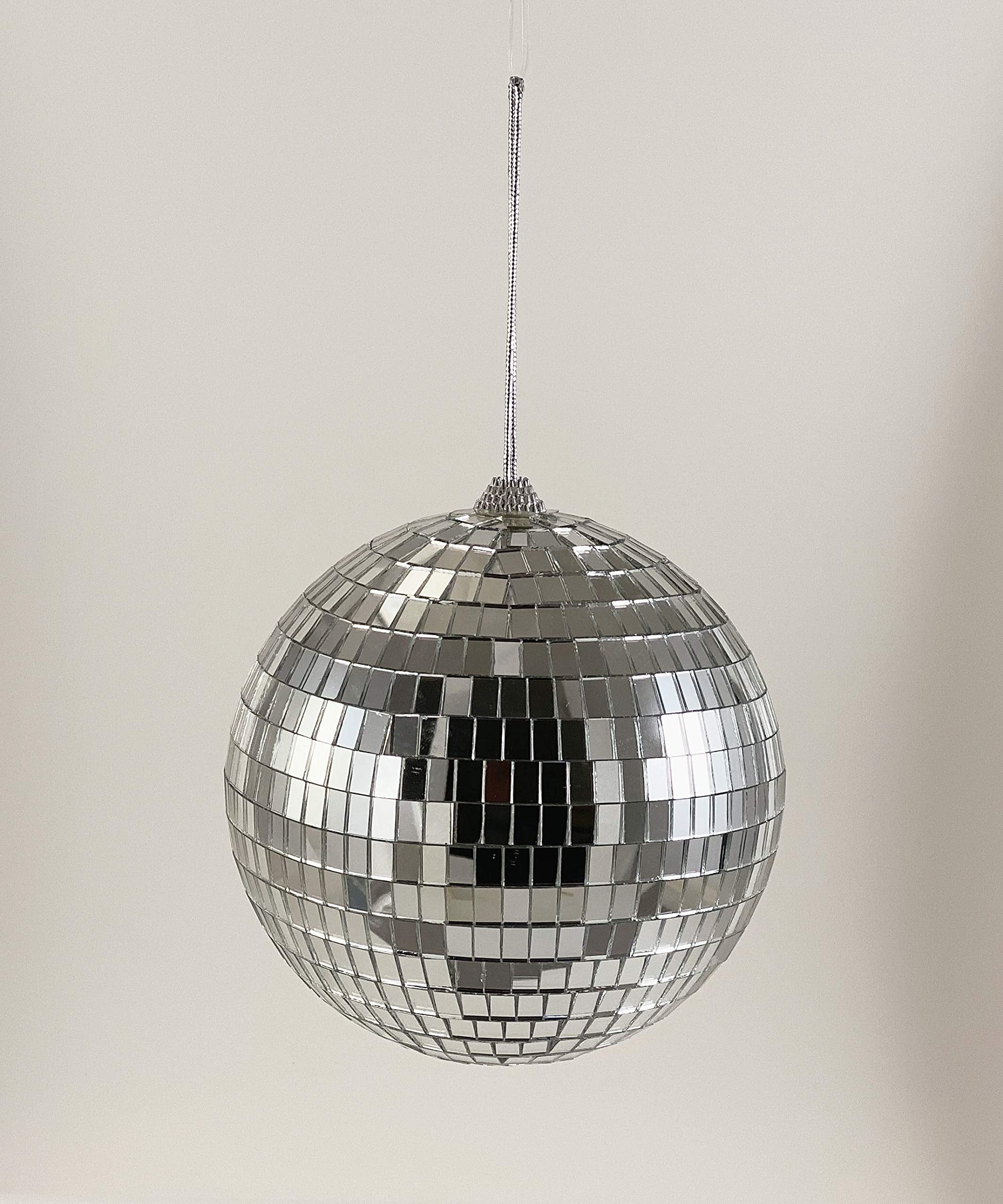 CalCastle Craft Disco Light Mirror Ball with Hanging Ring/String Multi ...