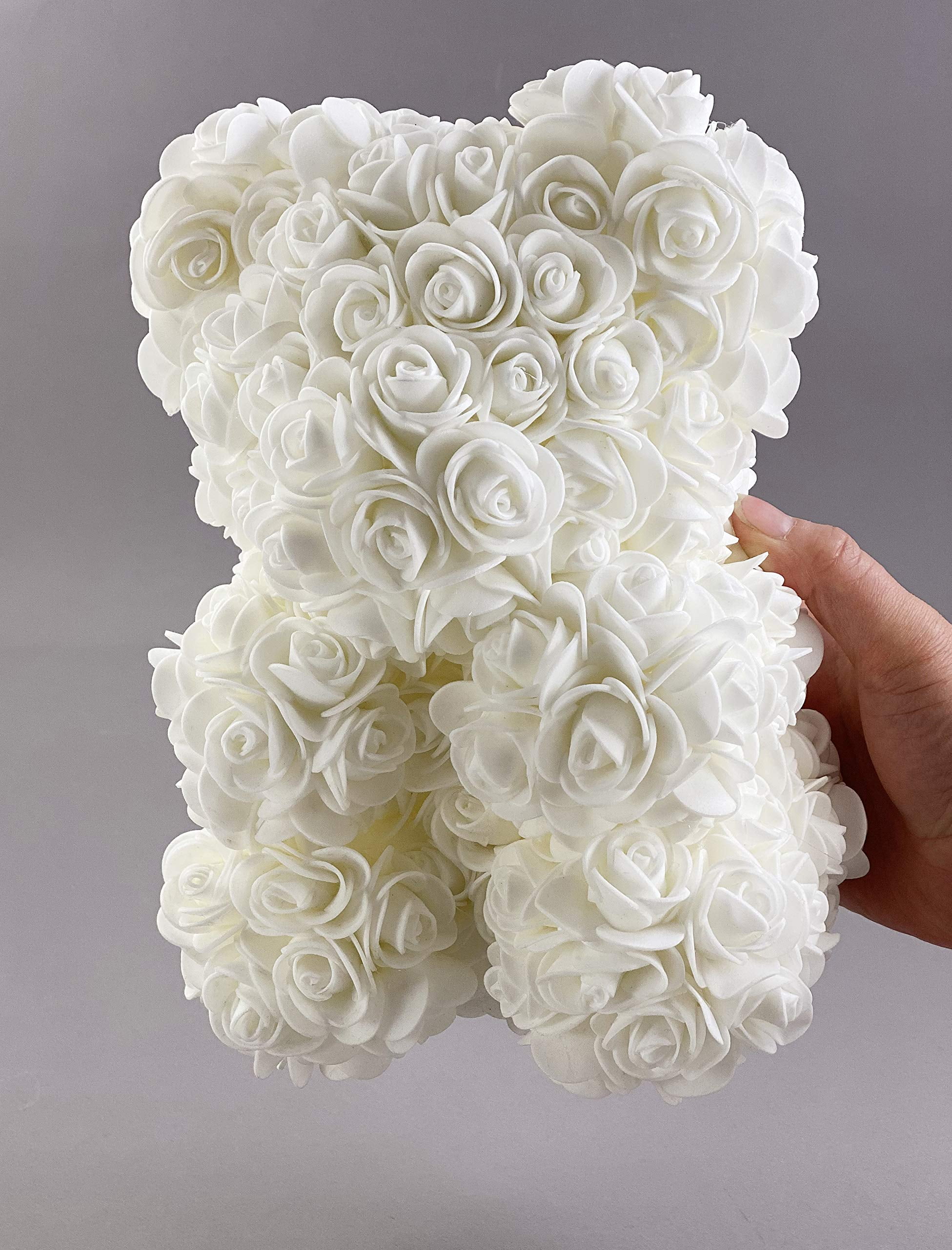 CalCastle Craft Hand Made Rose Teddy Bear Gift for Mom Girl Birthday ...
