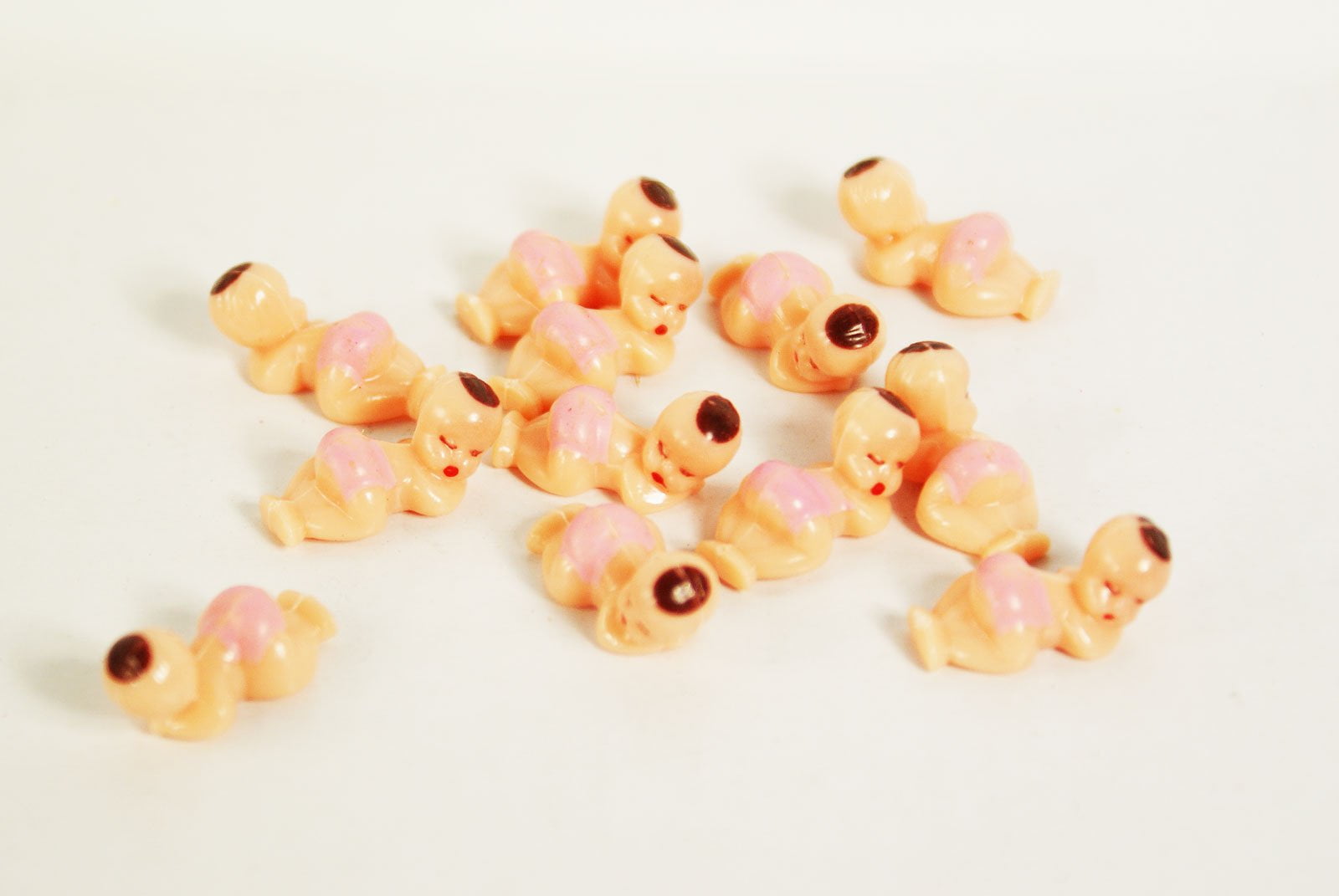 CalCastle Craft Mini Sleeping Baby Figurines Baby Shower Favor Decor ...