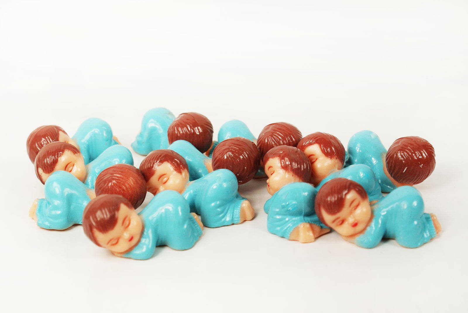 CalCastle Craft Mini Sleeping Baby Figurines Baby Shower Favor Decor ...