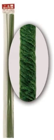 CalCastle Craft Paper Covered Stem Wire 18" Florist Paper Covered Stub ...