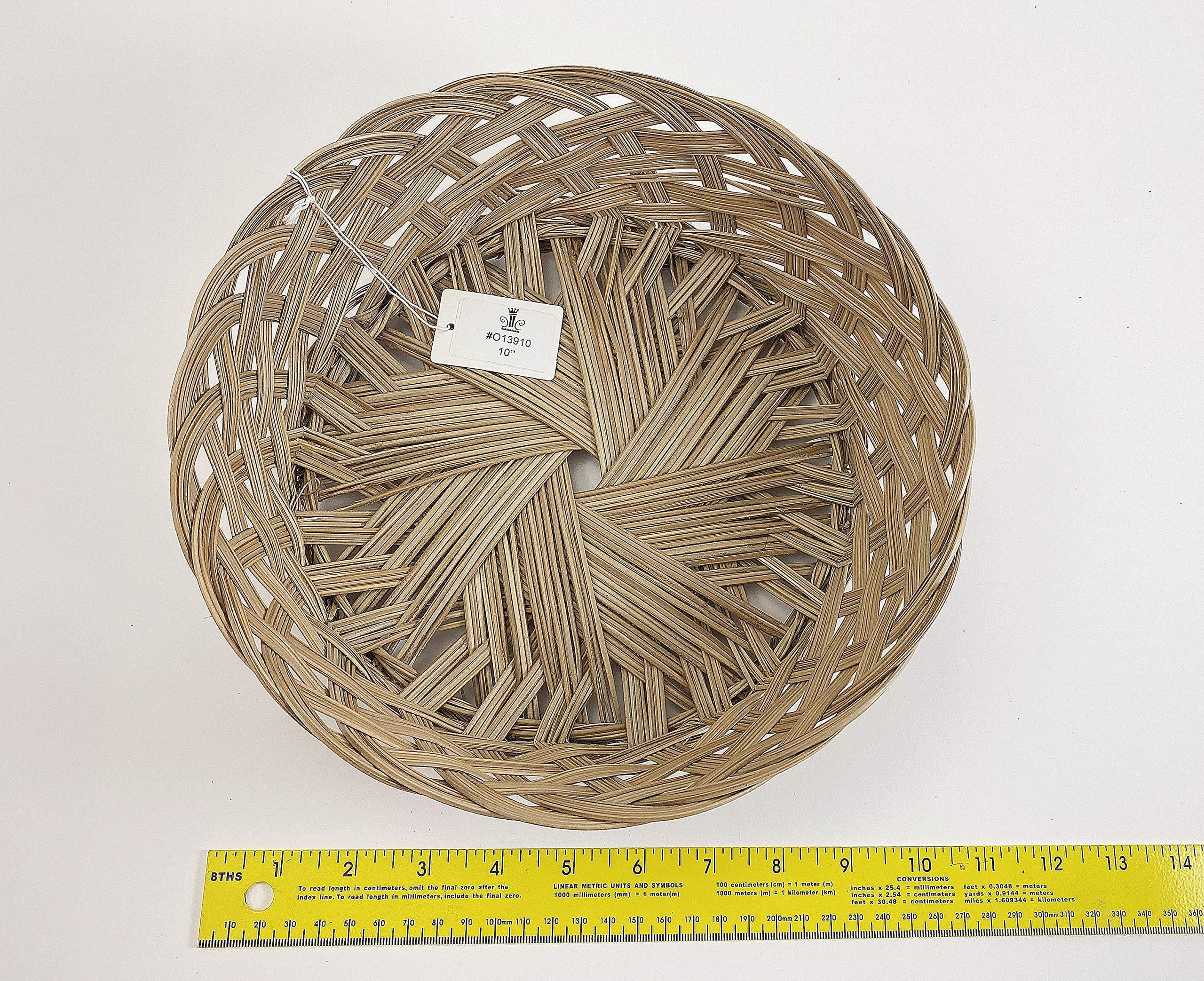 CalCastle Round Gift Baskets, Woven Bread Roll Baskets, Food Serving ...