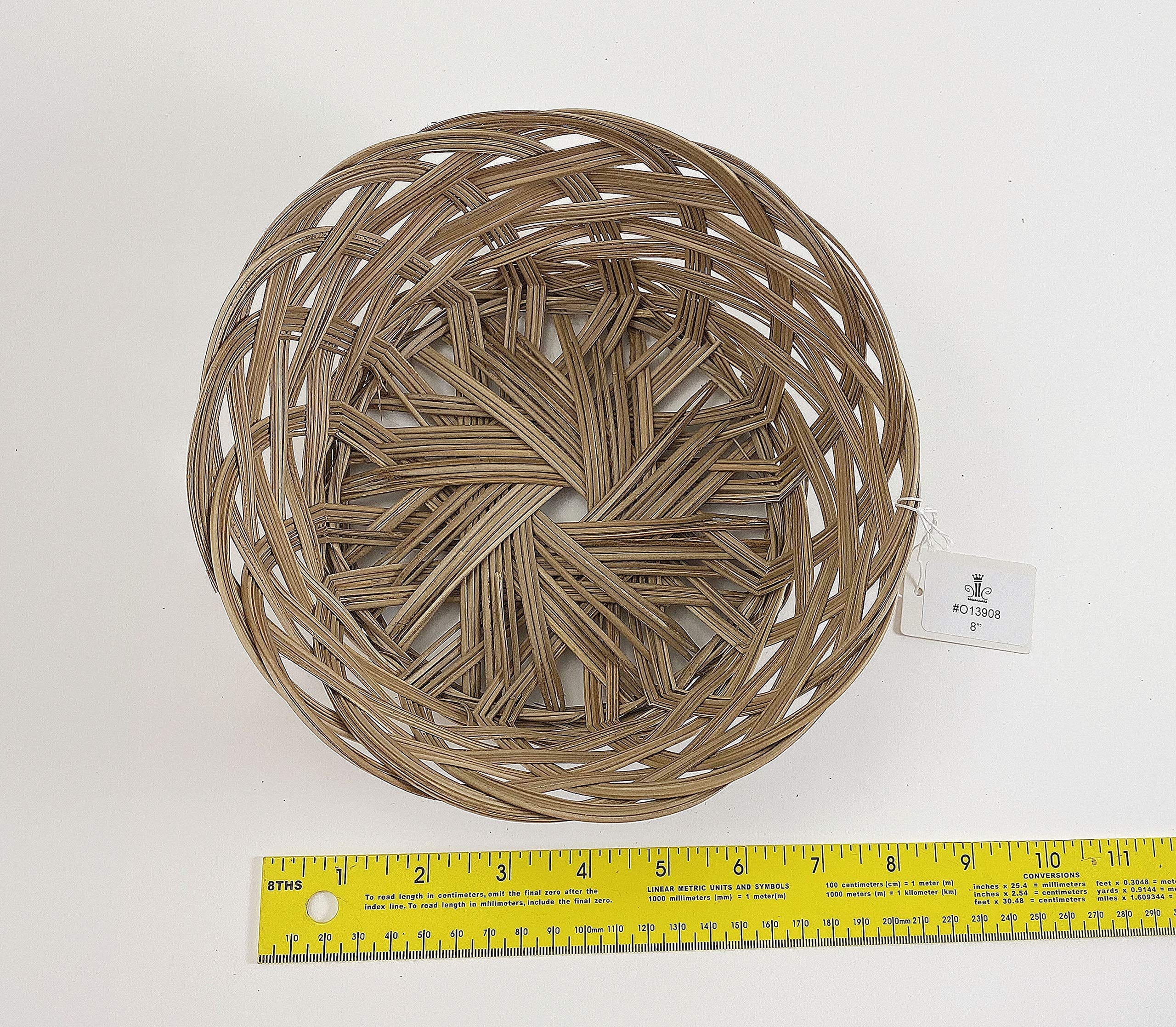 CalCastle Round Gift Baskets, Woven Bread Roll Baskets, Food Serving ...