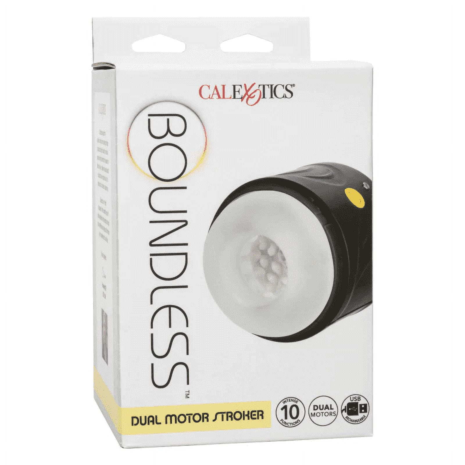 CalExotics Boundless Dual Motor Rechargeable Stroker, Black - Walmart.com