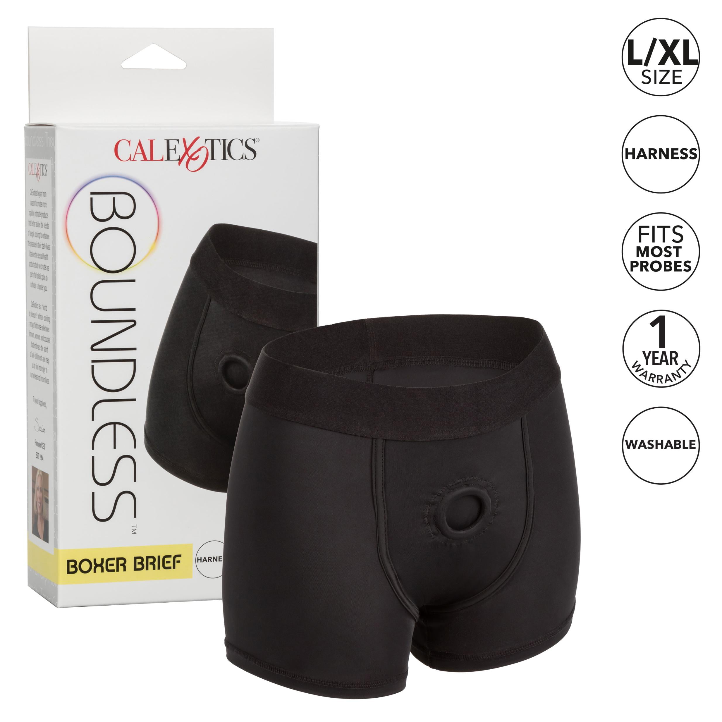 CalExotics Boundless L/XL Easy Wear Harness Boxer Brief - Walmart.com