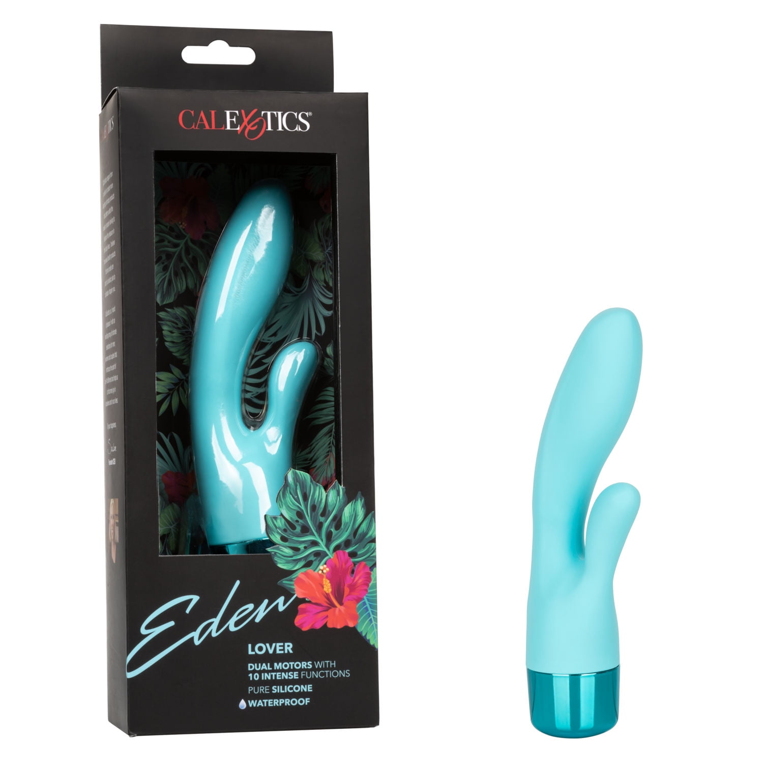 CalExotics Eden 10-Function Dual Motor Lover Silicone Vibrator - Walmart.com