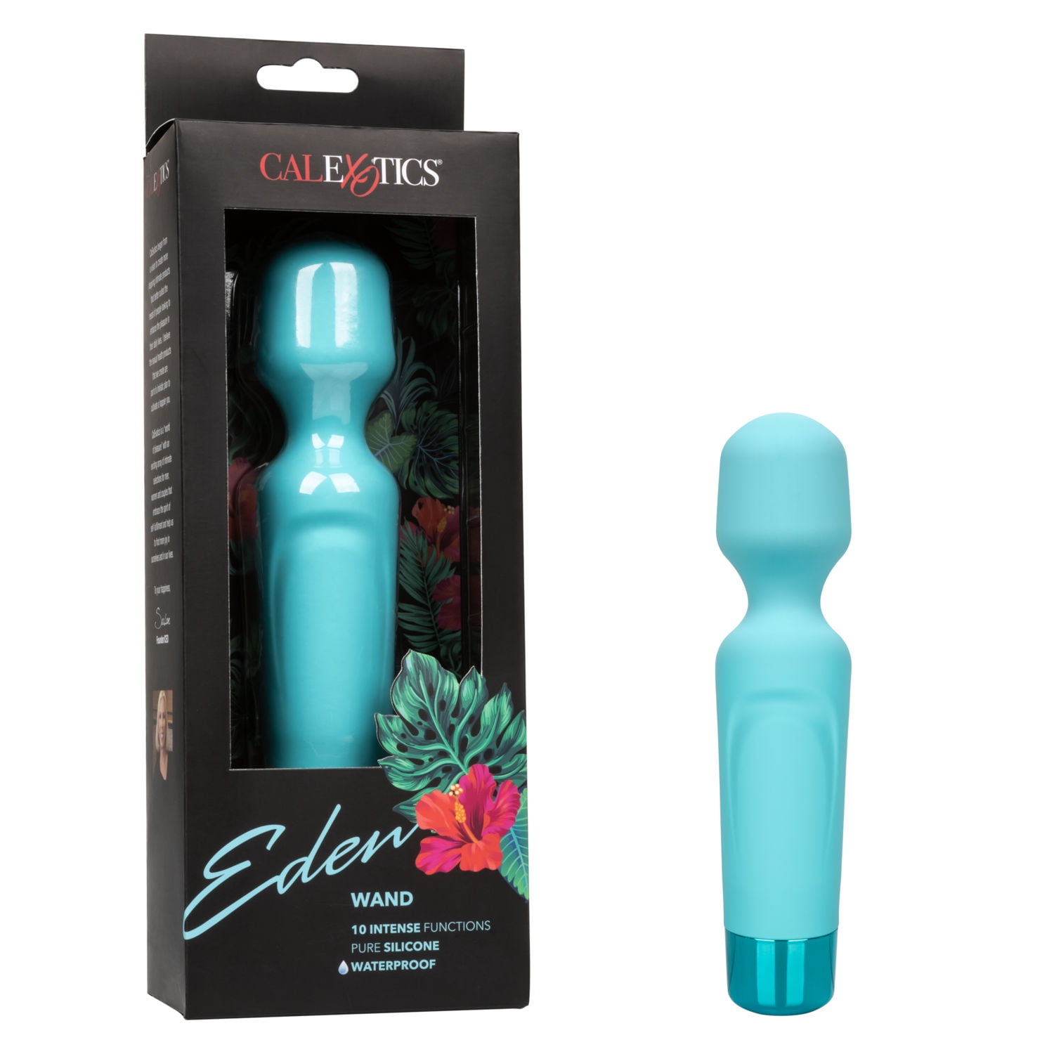 CalExotics Eden 10-Function Wand Silicone Vibrator - Walmart.com