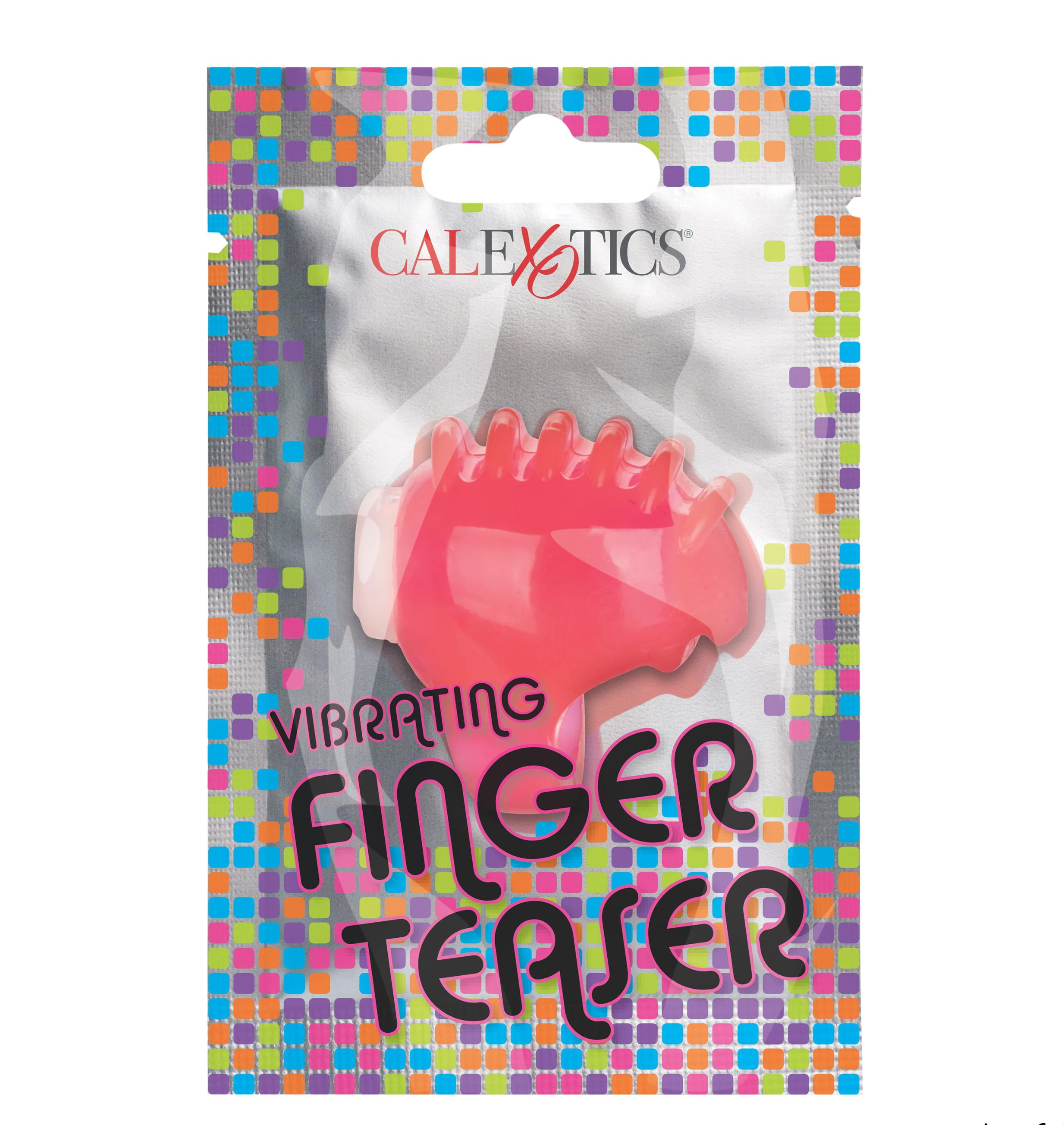 CalExotics Foil Pack Vibrating Finger Teaser - Pink - Walmart.com