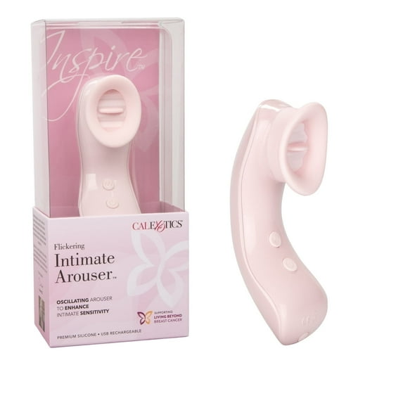 CalExotics Inspire Flickering Intimate Arouser Clitoral Vibrator, Pink - Walmart.com