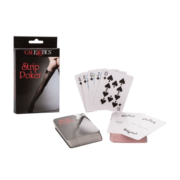CalExotics Strip Poker Couple's Card Game - Walmart Business Supplies
