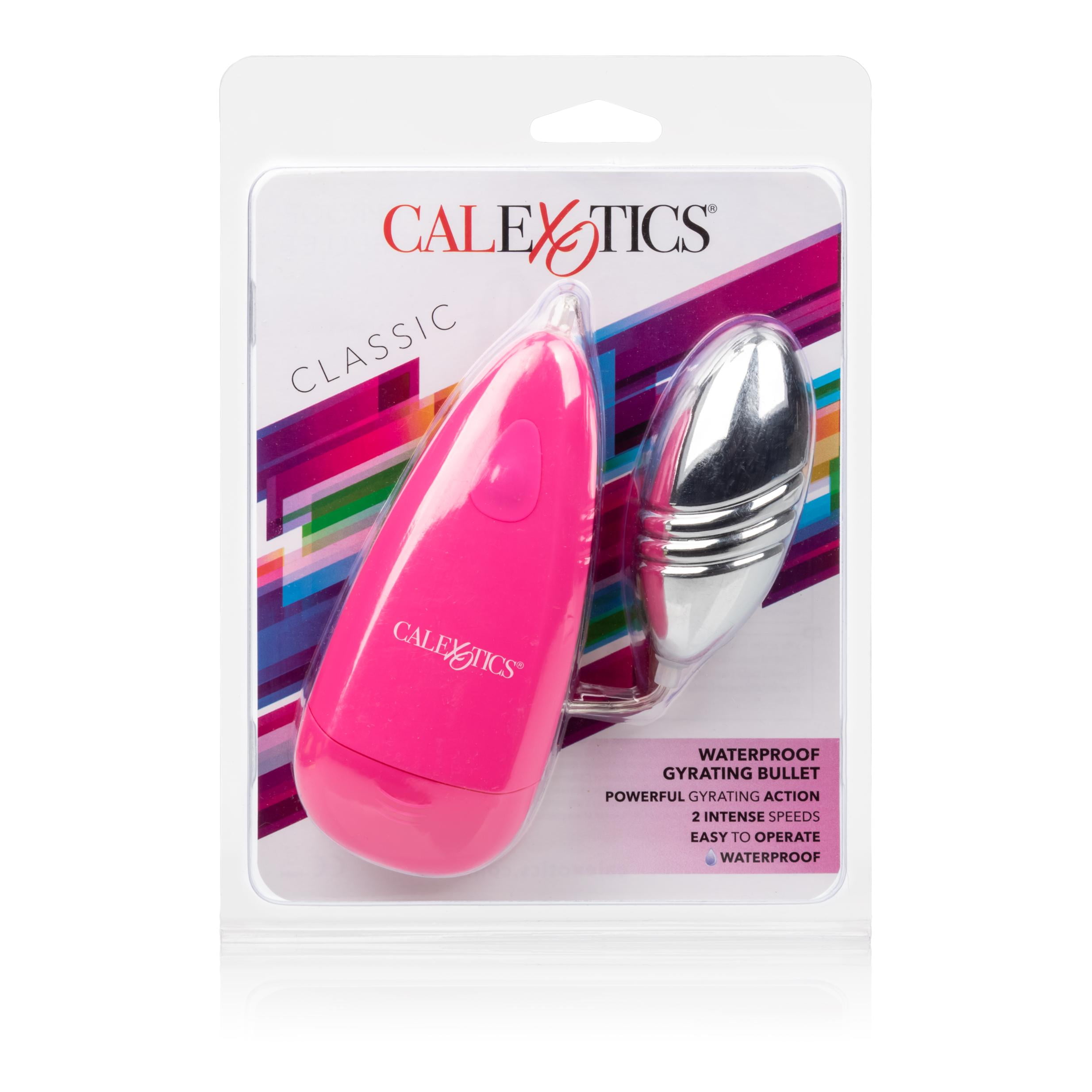 CalExotics Waterproof Gyrating Bullet - Pink SE1150052 - Walmart.com
