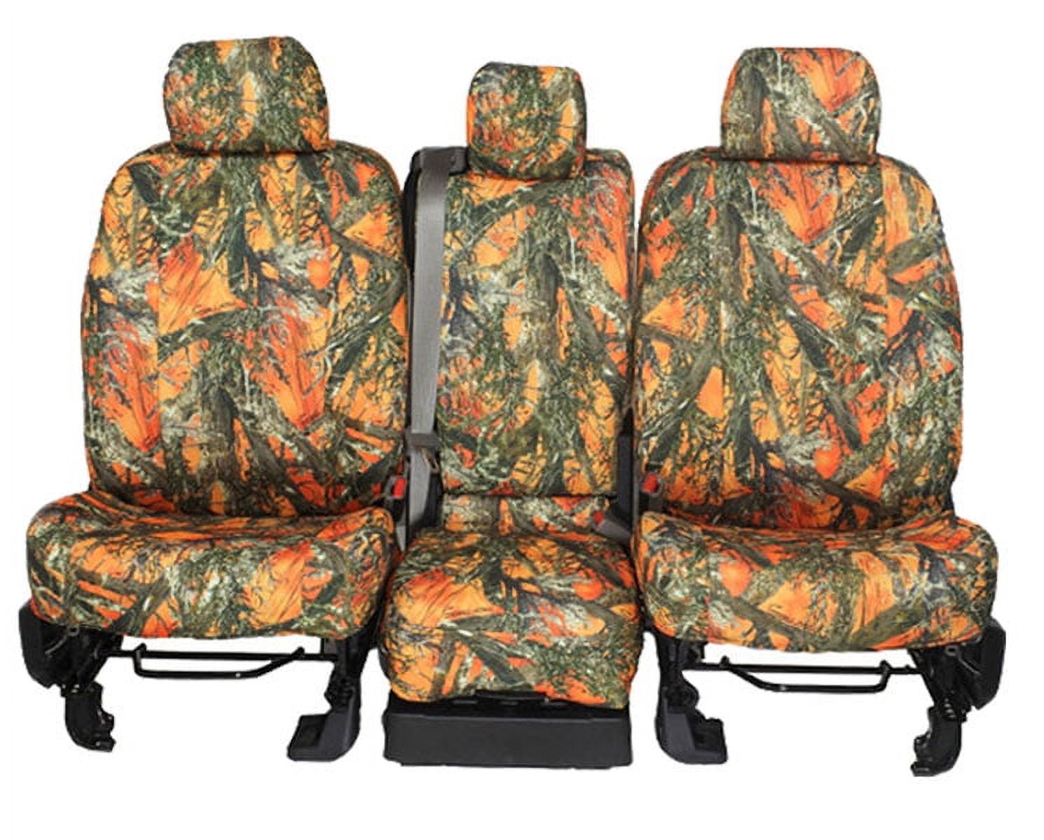 CalTrend Center 60/40 Split Bench TRUETIMBER Seat Covers for 2012-2014 ...