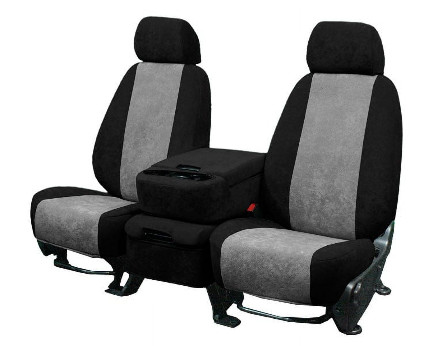 CalTrend Front 40/20/40 Split Bench SuperSuede Seat Covers for 2007 ...