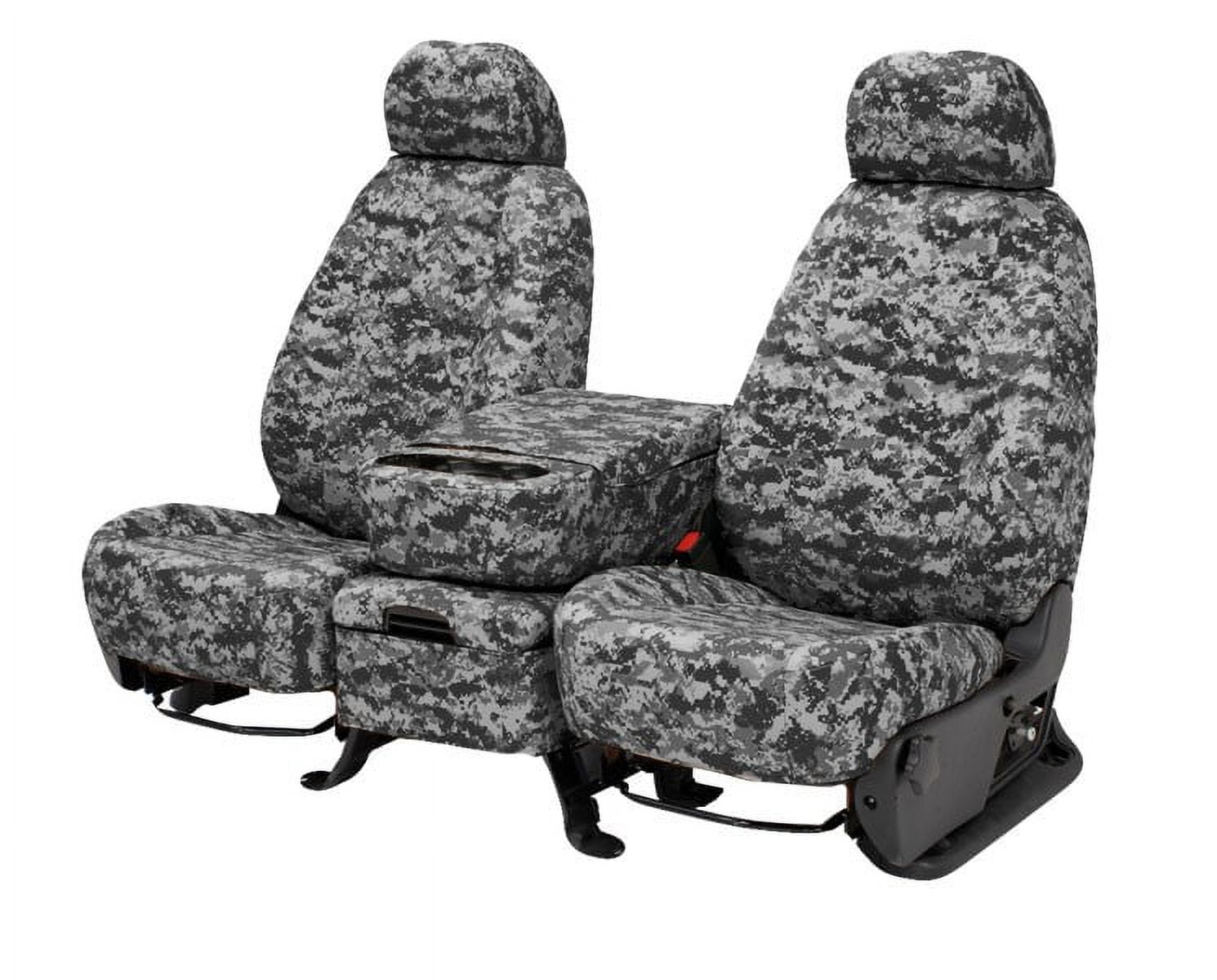 CalTrend Front 60/40 Split Bench Camo Seat Covers for 1998-2003 Ford ...