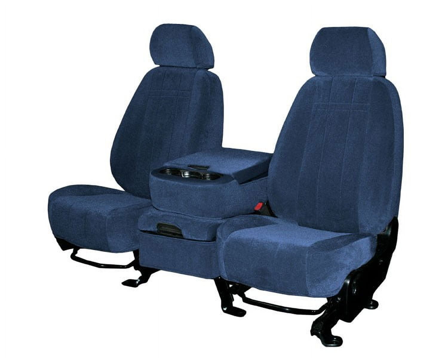 CalTrend Front 60/40 Split Bench O.E. Velour Seat Covers for 1989-1995 ...