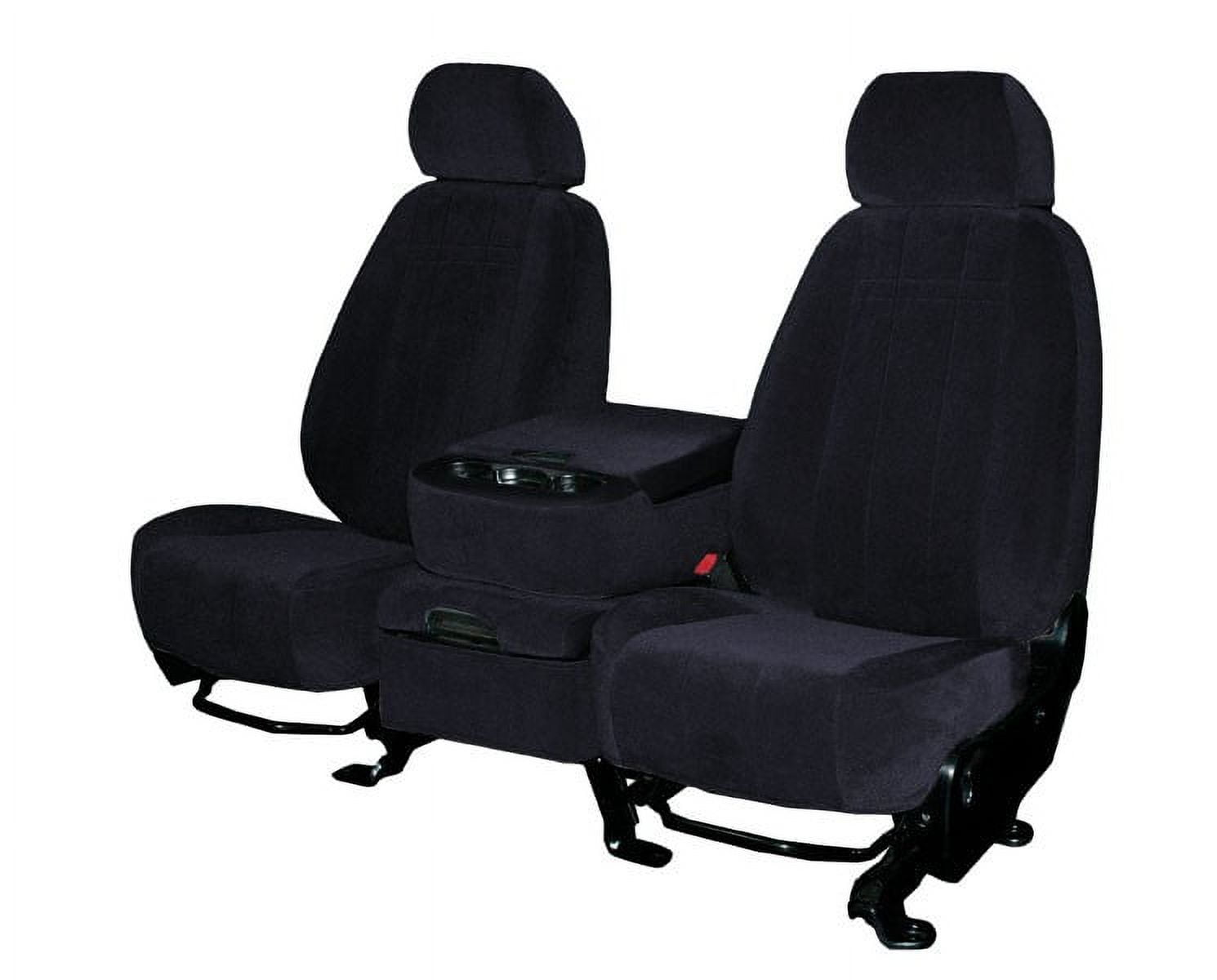 CalTrend Front 60/40 Split Bench O.E. Velour Seat Covers for 1998-2004 ...