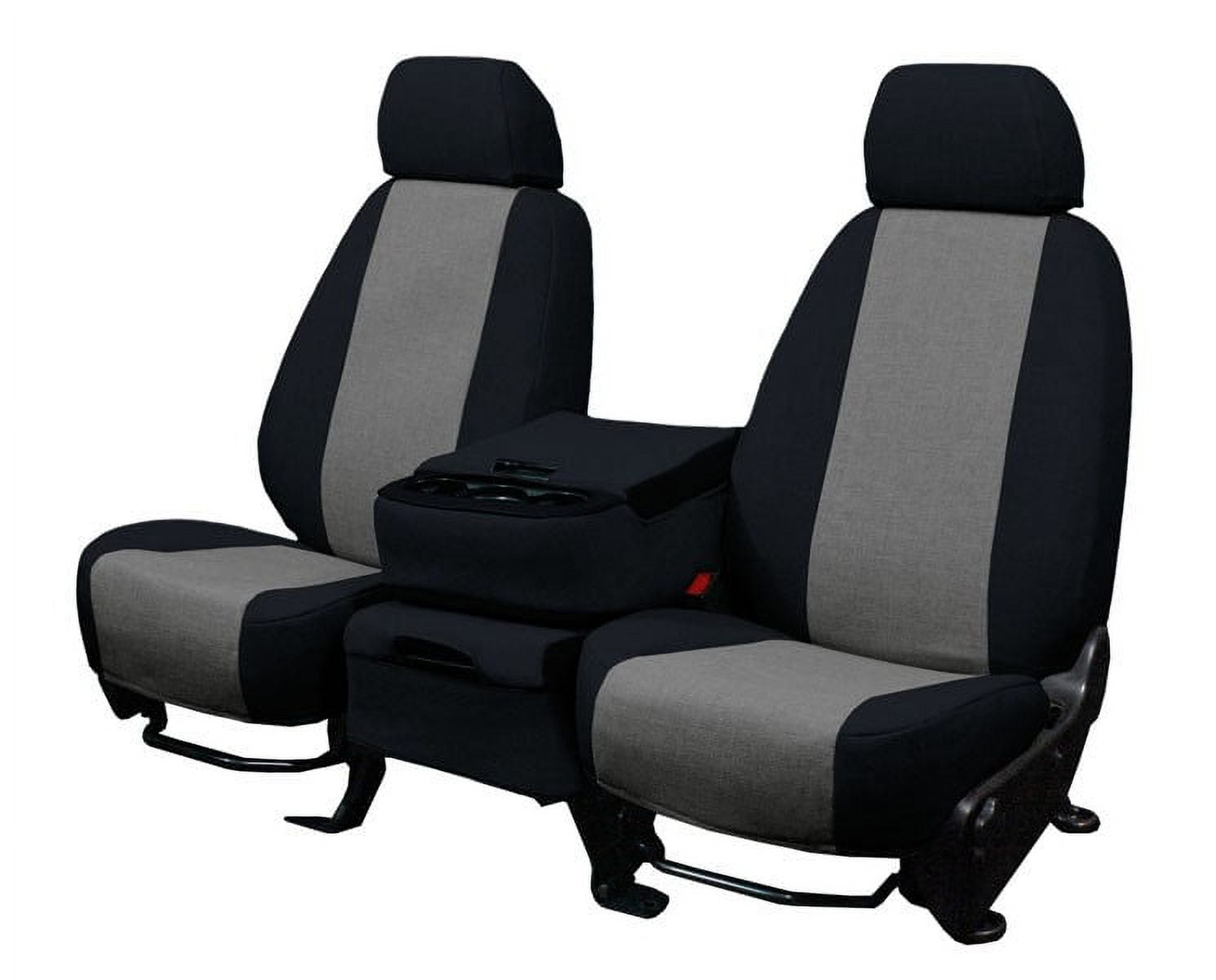 CalTrend Rear 50/50 Split Bench Tweed Seat Covers for 2001-2005 Toyota ...