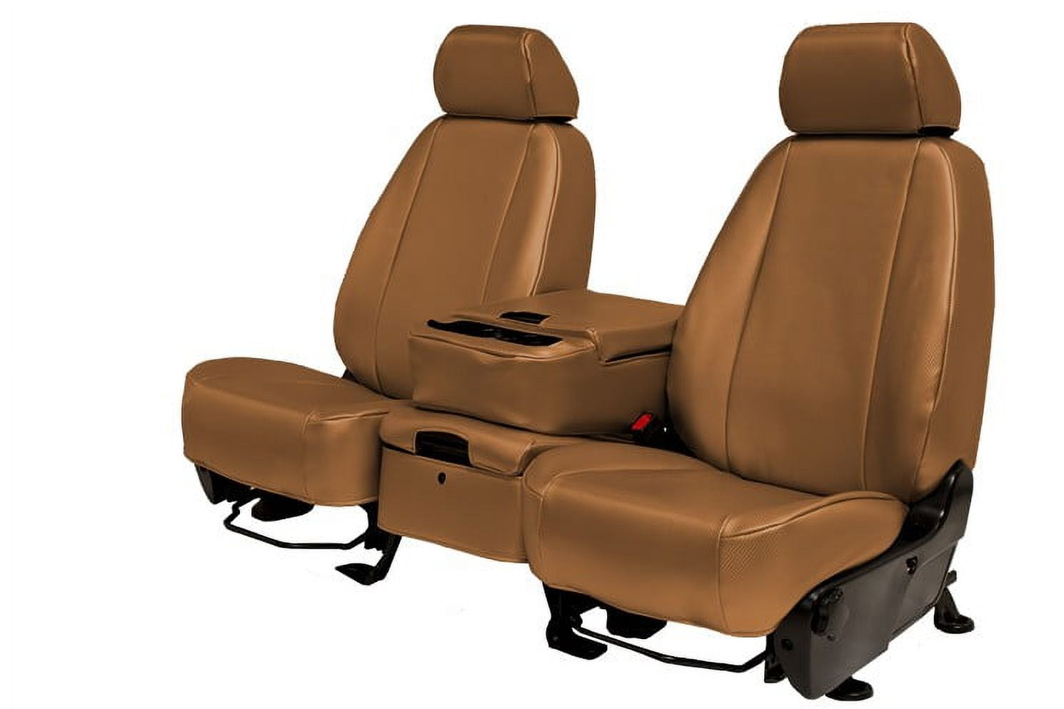 CalTrend Rear 60/40 Split Bench Carbon Fiber Seat Covers for 2007-2014 ...