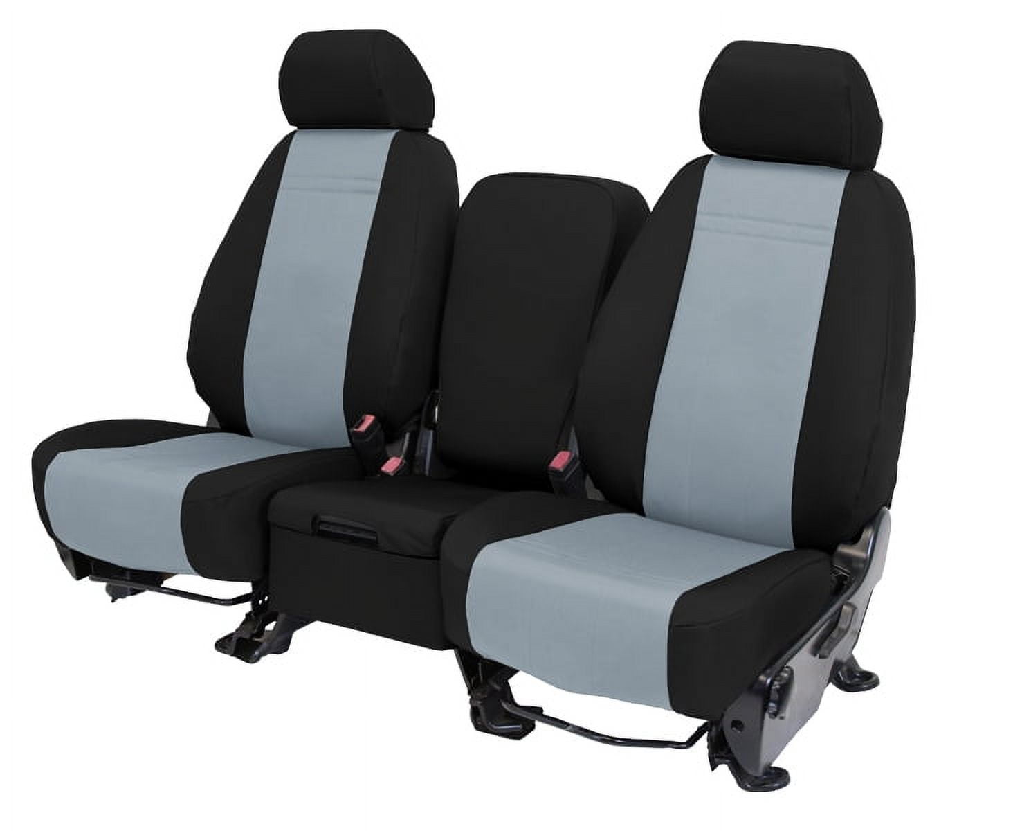 CalTrend Rear 60/40 Split Bench Cordura Seat Covers for 2021-2023 Chevy ...