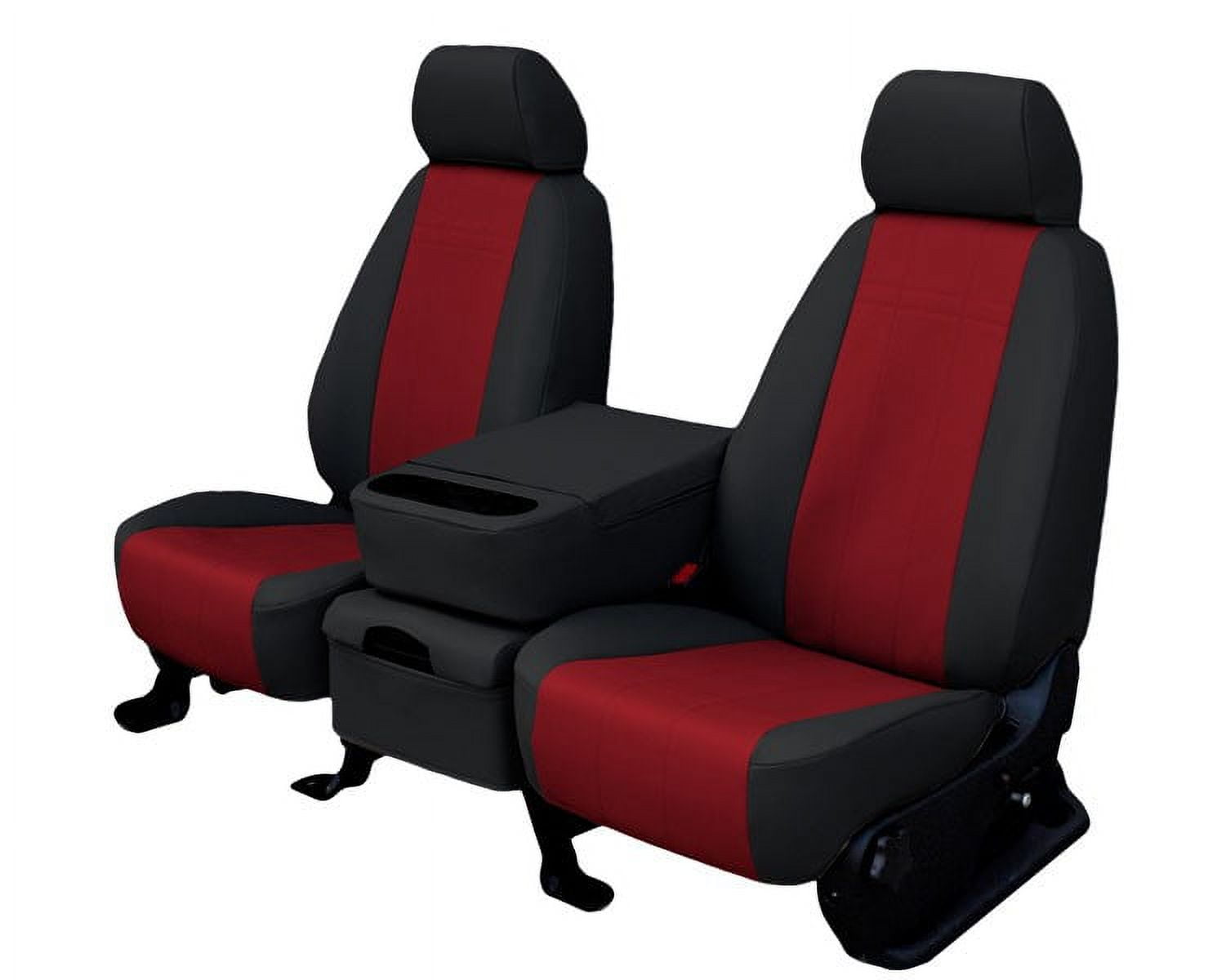 CalTrend Rear 60/40 Split Bench Faux Leather Seat Covers for 2018-2022 ...