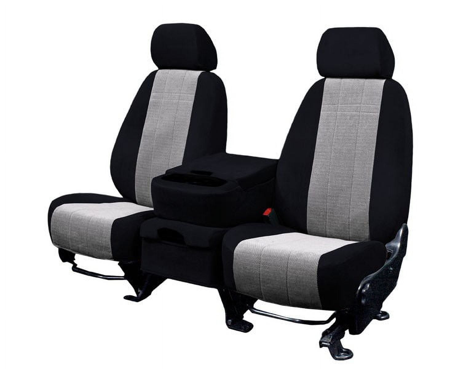 CalTrend Rear 60/40 Split Bench O.E. Velour Seat Covers for 2000-2002 ...