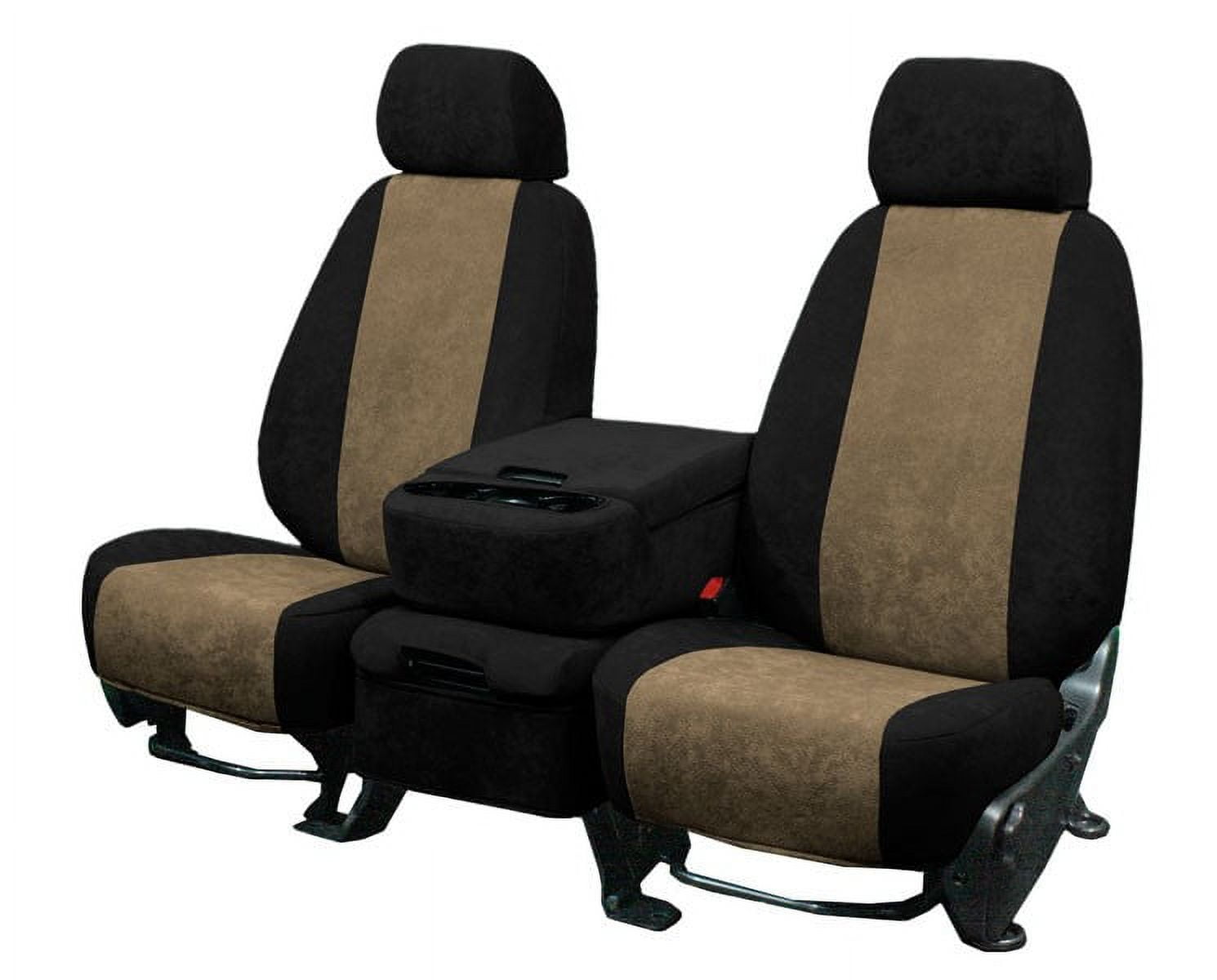 CalTrend Rear 60/40 Split Bench SuperSuede Seat Covers for 2014-2019 ...