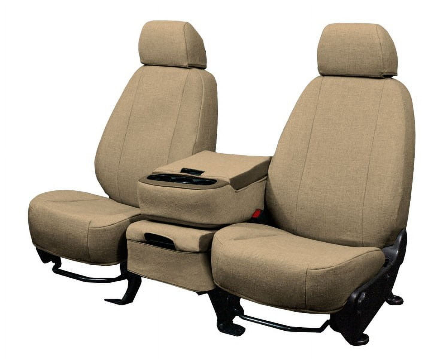 CalTrend Rear 60/40 Split Bench Tweed Seat Covers for 2018-2023 Chevy ...