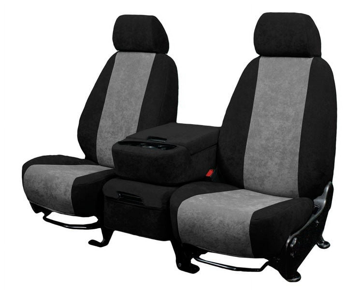 CalTrend Rear Solid Bench MicroSuede Seat Covers for 2003-2005 Ford ...