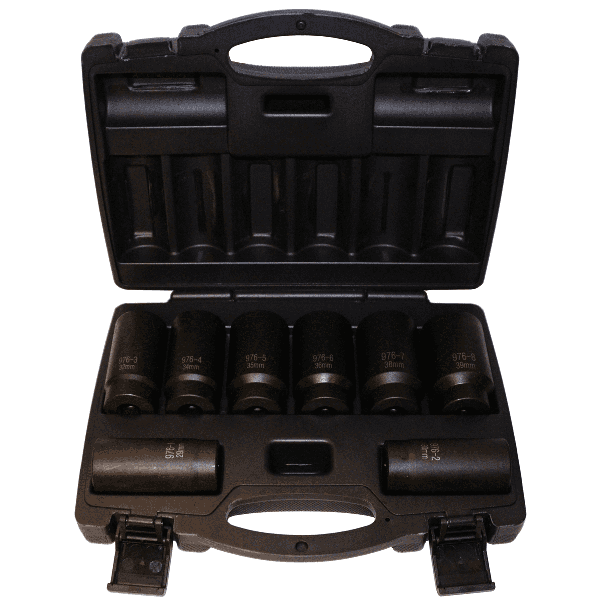 CalVan Tools 976 8 Piece 12 Point Axle Nut Socket Set - Walmart.com